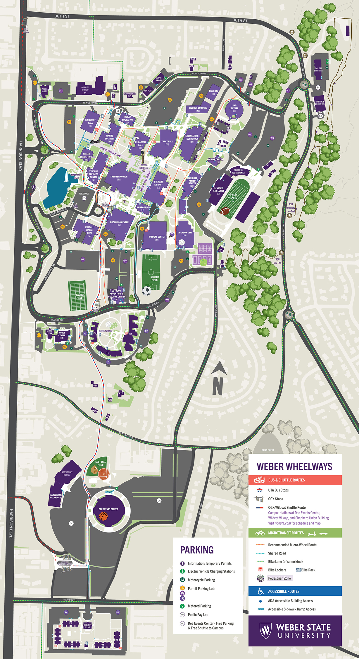 Ogden Campus Map